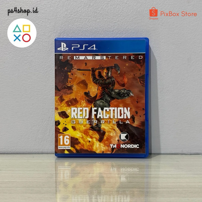 Jual BD Kaset PS4 Red Faction Guerrilla Remastered Bekas Second ...