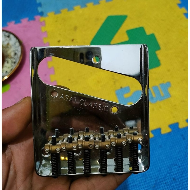 Jual Bridge ASAT CLASSIC GNL Original Telecaster style | Shopee Indonesia