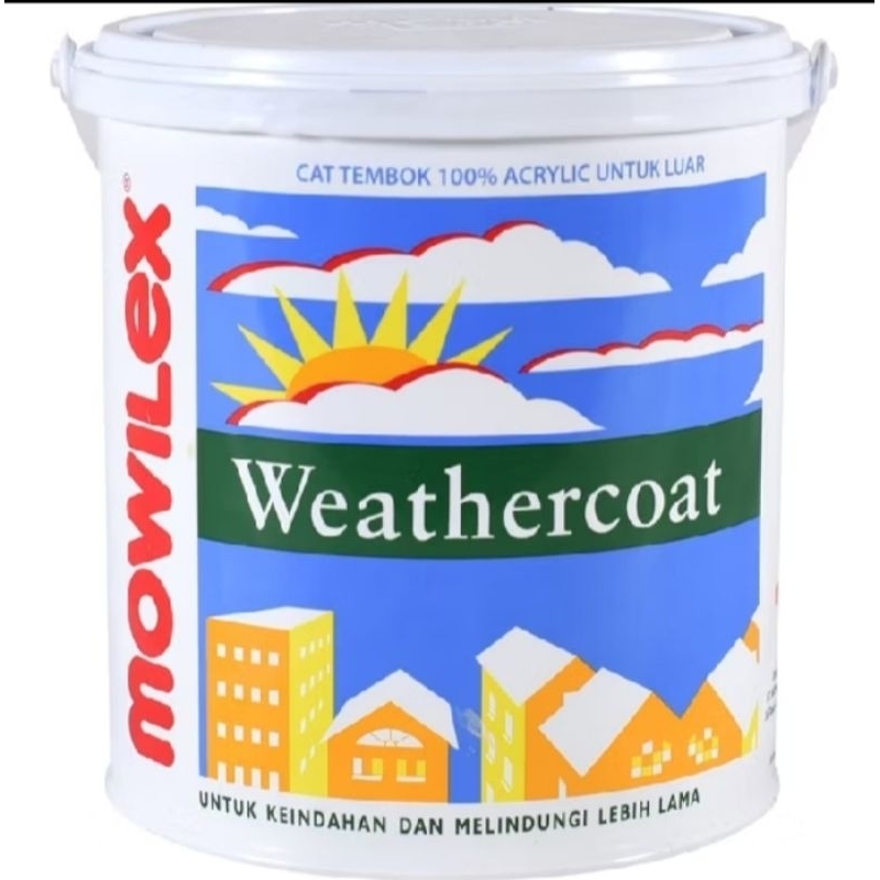 Jual Cat Exterior Mowilex Weathercoat W-0955 Kuta | Shopee Indonesia