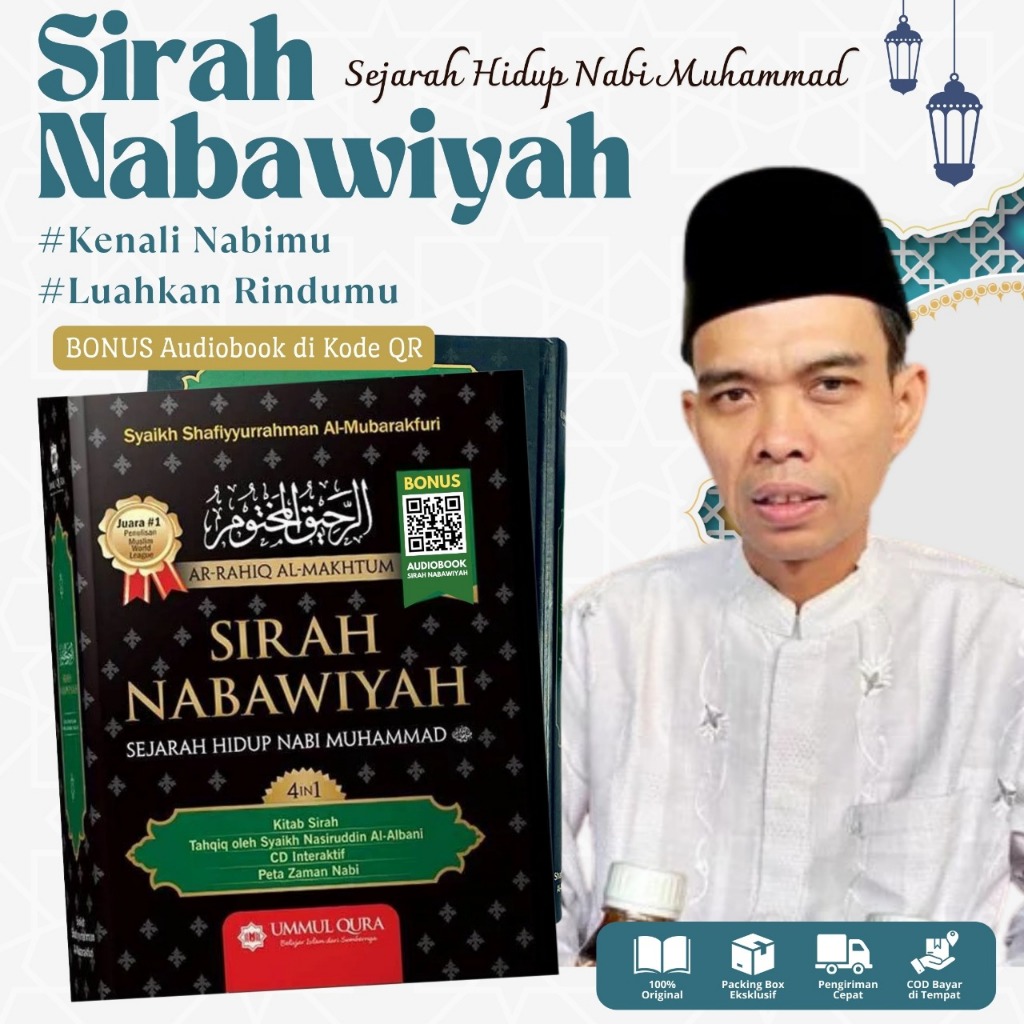 Jual [TERLARIS] Sirah Nabawiyah ORI Siroh Rasulullah Karya Syaikh ...