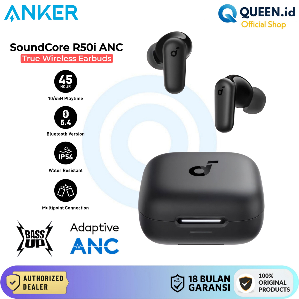 Jual ANKER Soundcore R50i NC TWS True Wireless Earbuds Headset ...