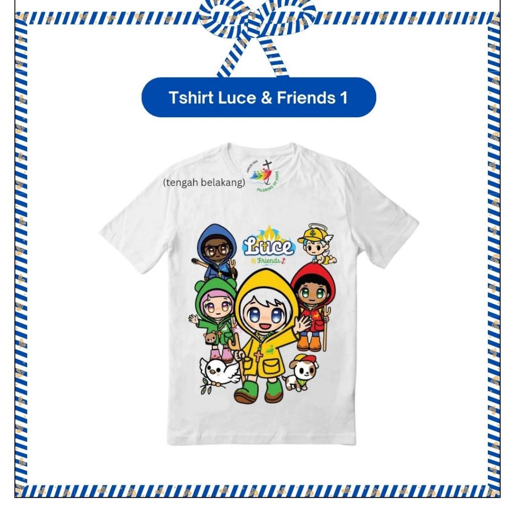 Jual (Pre Order) Kaos Luce & Friends Dewasa-Desain 1 Kaos Yubelium ...