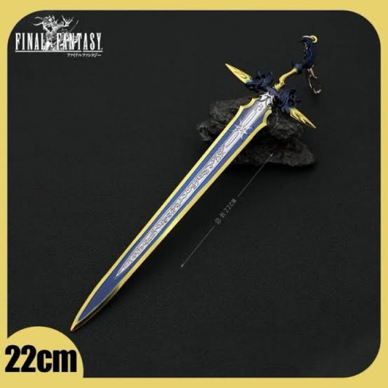 Jual Keychain Anime Final Fantasy XV Bahamut Ultima Astral Sword Figure ...