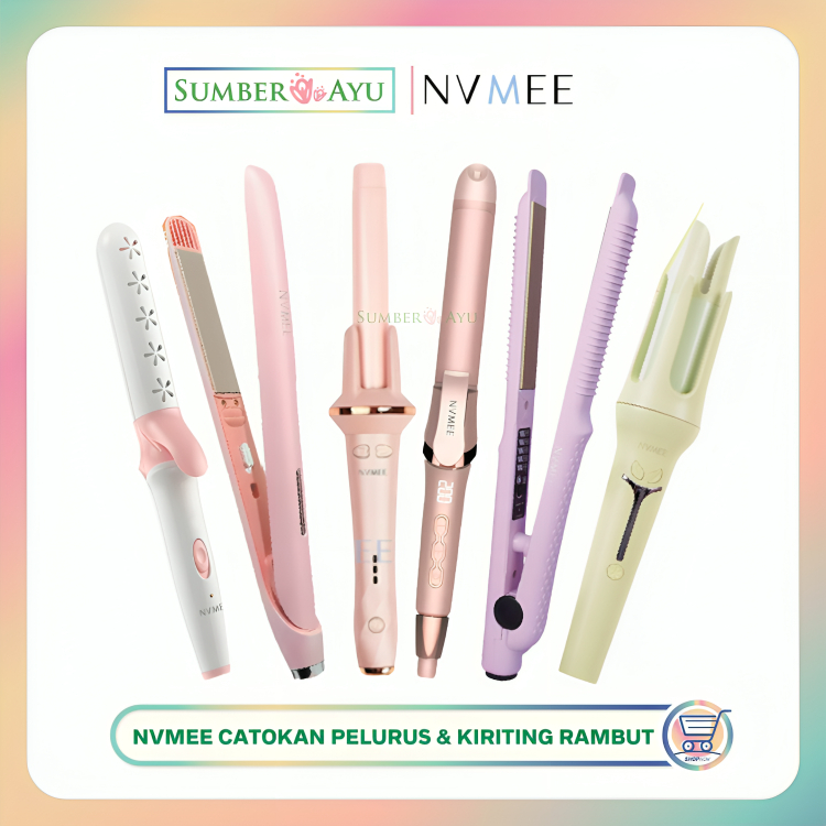 Jual NVMEE CATOKAN SERIES | HAIR STYLING | Shopee Indonesia