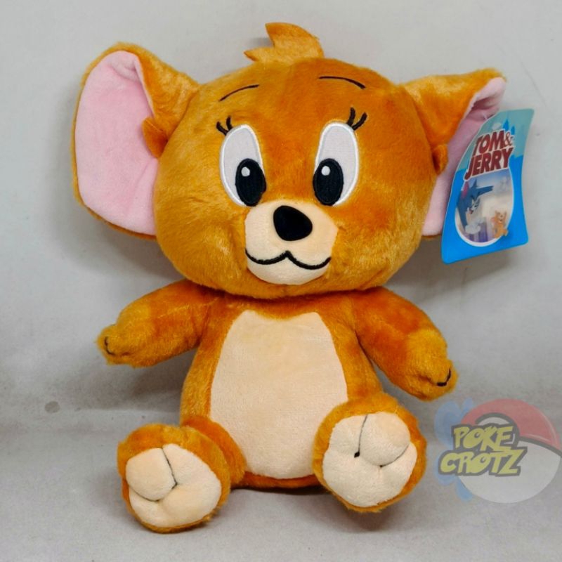 Jual Boneka jerry tikus mouse original tag plush tom & jerry 21cm ...
