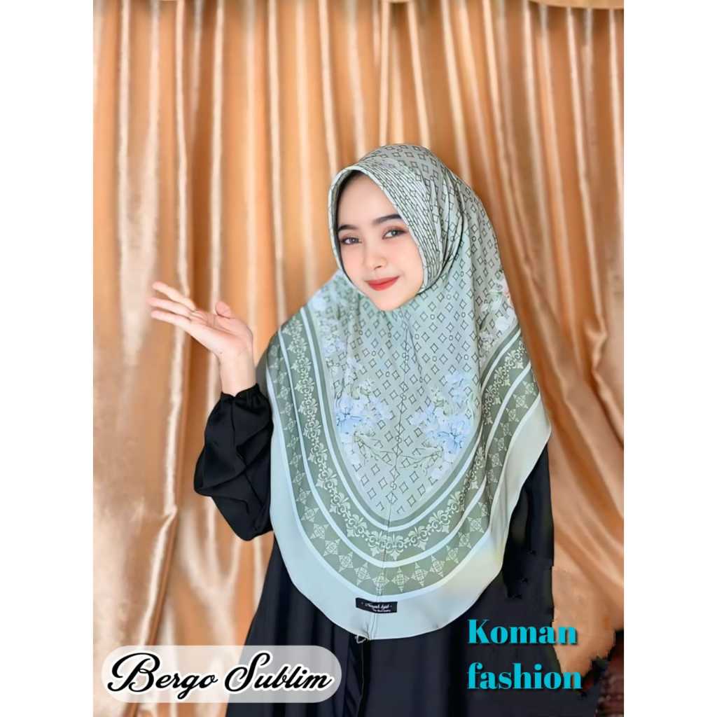 Jual HIJAB INSTAN BERGO MOTIF SUBLIM PRINTING TERBARU DAN TERNYAMAN ...