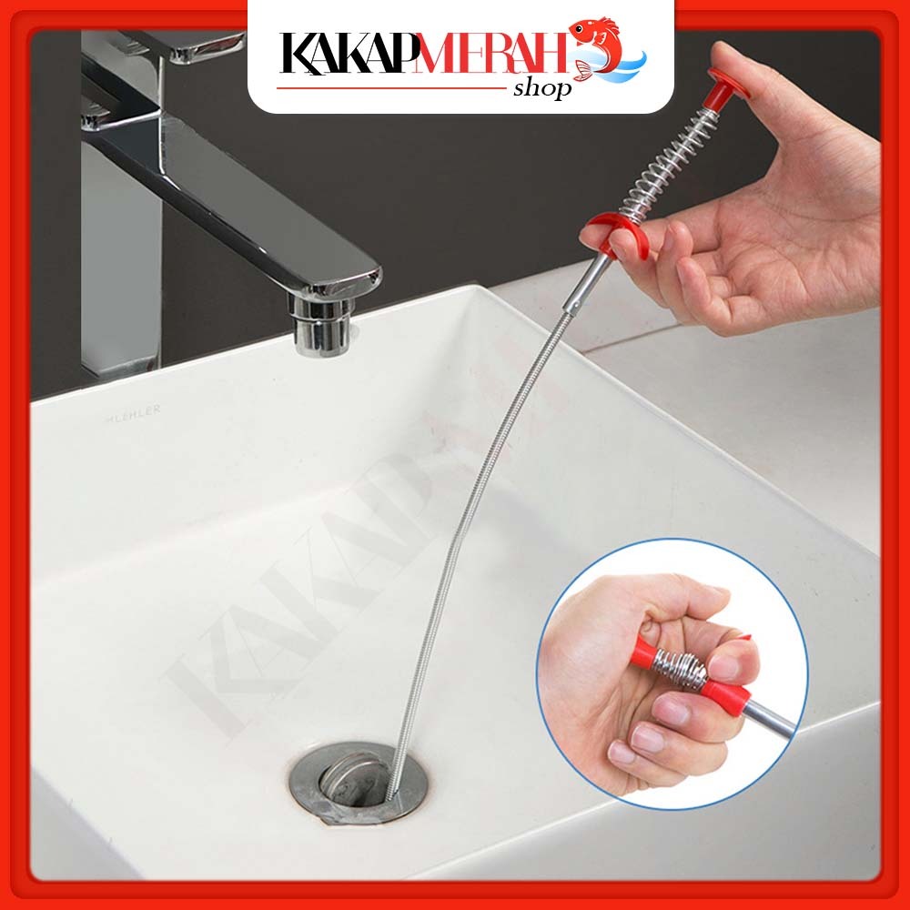 Jual Kawat Penjepit Kotoran Saluran Pembuangan Wastafel Selokan Pembersih Saluran Pipa Sisa ...