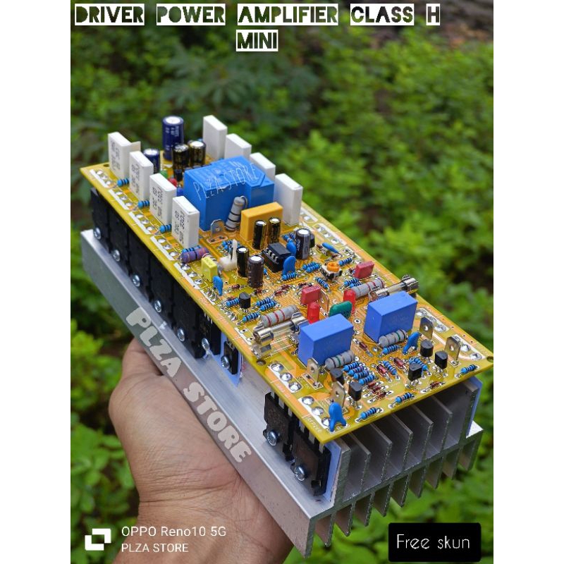 Jual KIT DRIVER CLASS H MINI 1300 WATT 20CM Driver kelas H cocok untuk ...