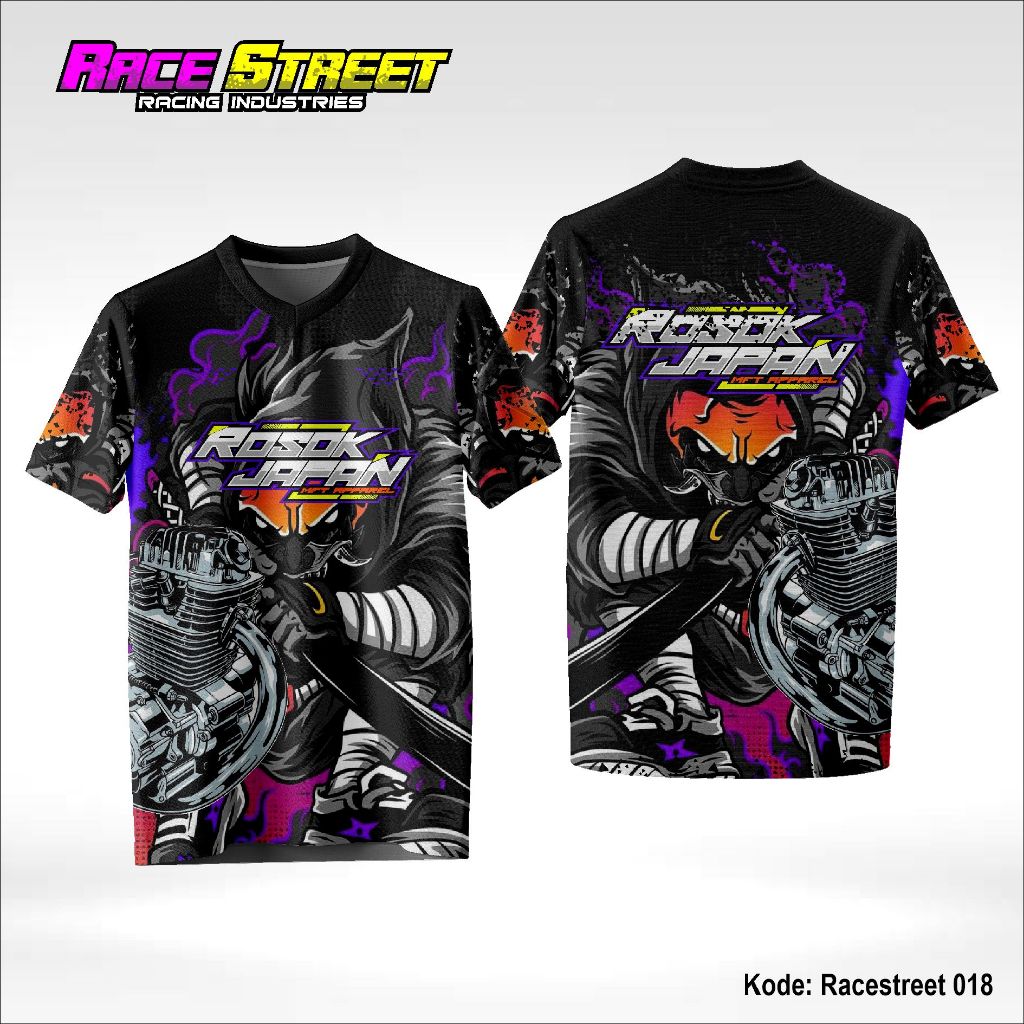 Jual Jersey Racing Otomotif Desain Rosok Japan Jersey Racing Full ...