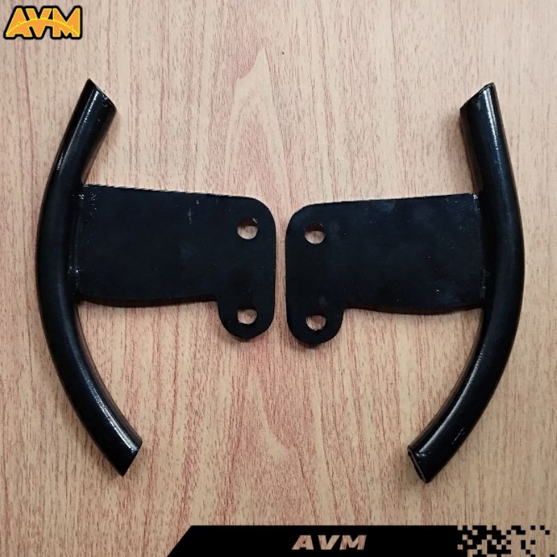 Jual Behel Handle grab Handle Honda Stylo 160 Hitam Glossy/behel stylo ...