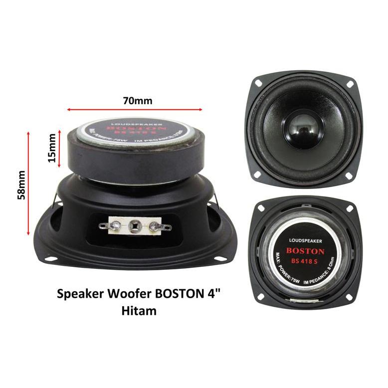 Jual Speaker music box speaker miniatur wofer 4 inch speaker multimedia ...