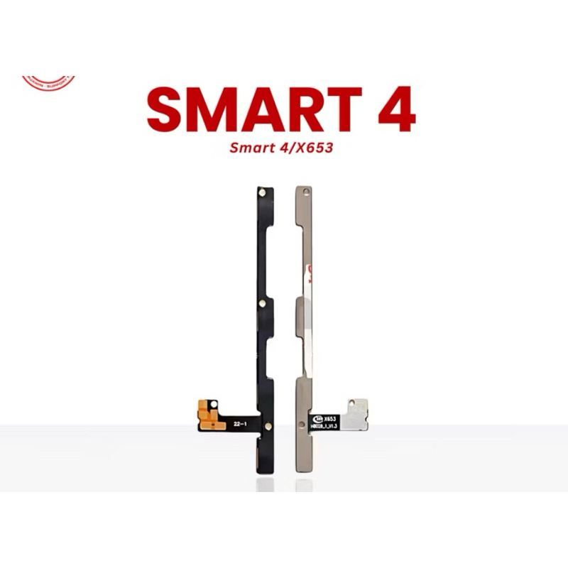 Jual FLEXIBLE POWER ON OFF VOLUME INFINIX SMART 4 / 4C X653 X653C / FLEX TOMBOL ON OFF VOLUME ...