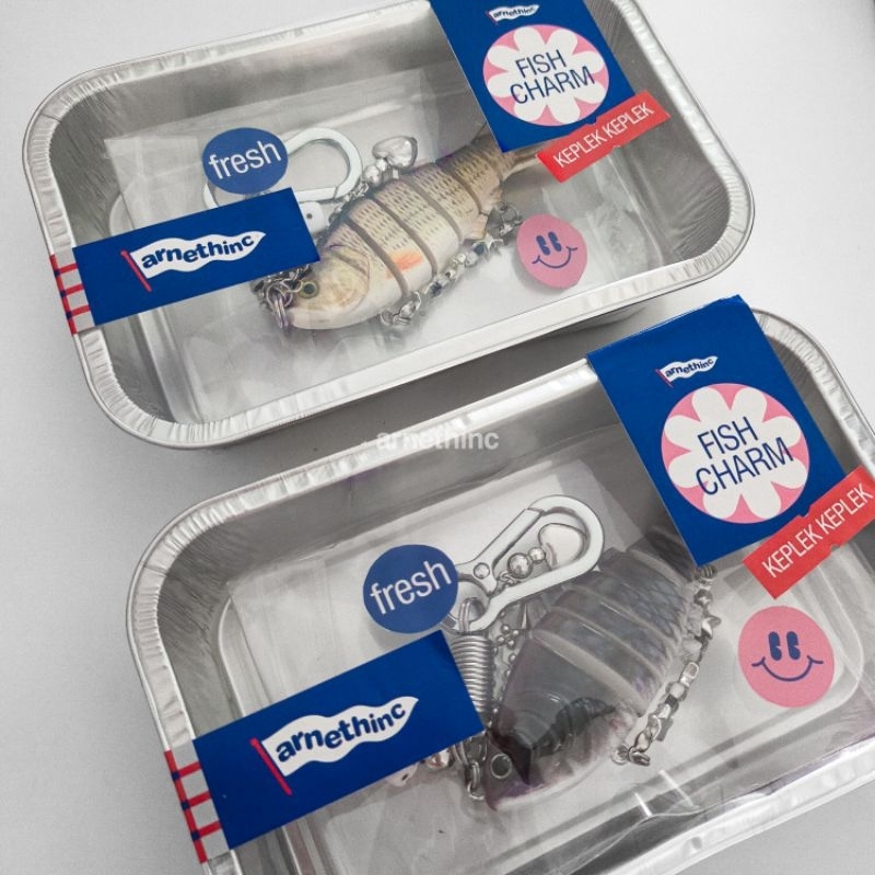 Jual Arnethinc - FISH CHARM - Keplek-Keplek Series - Bag Charm ...