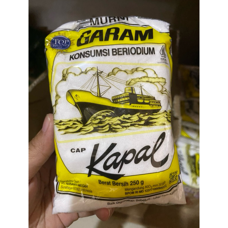 Jual GARAM CAP KAPAL 250gr||500gr | Shopee Indonesia