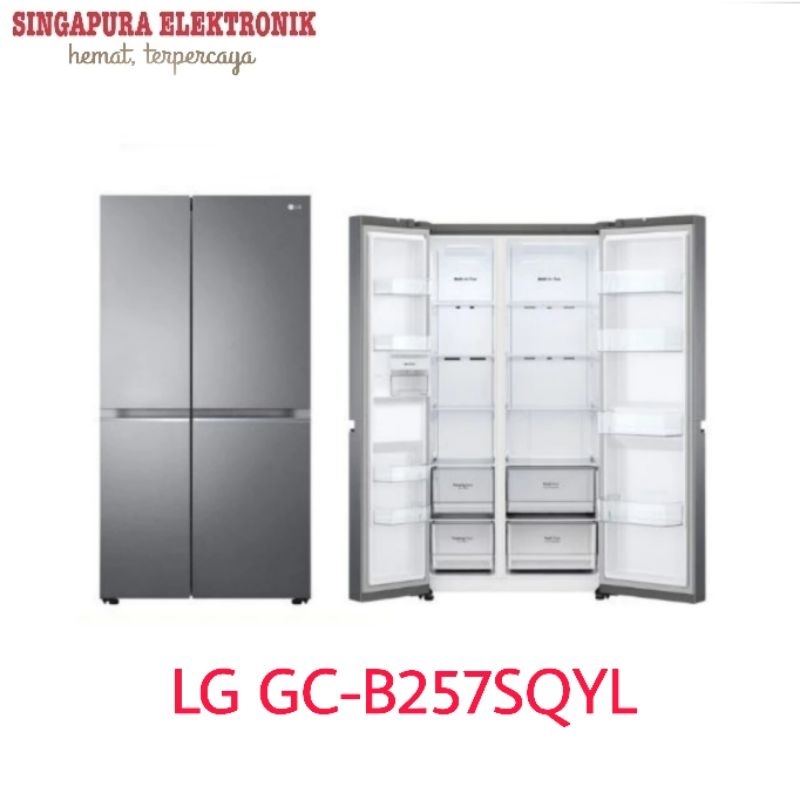 Jual LG Kulkas Side by Side GC-B257SQYL | Shopee Indonesia