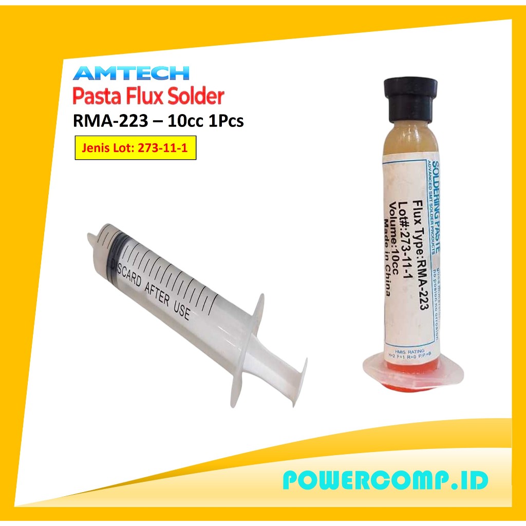 Jual 10cc Flux For Soldering Solder Paste RMA223 RMA-223 Soldering ...