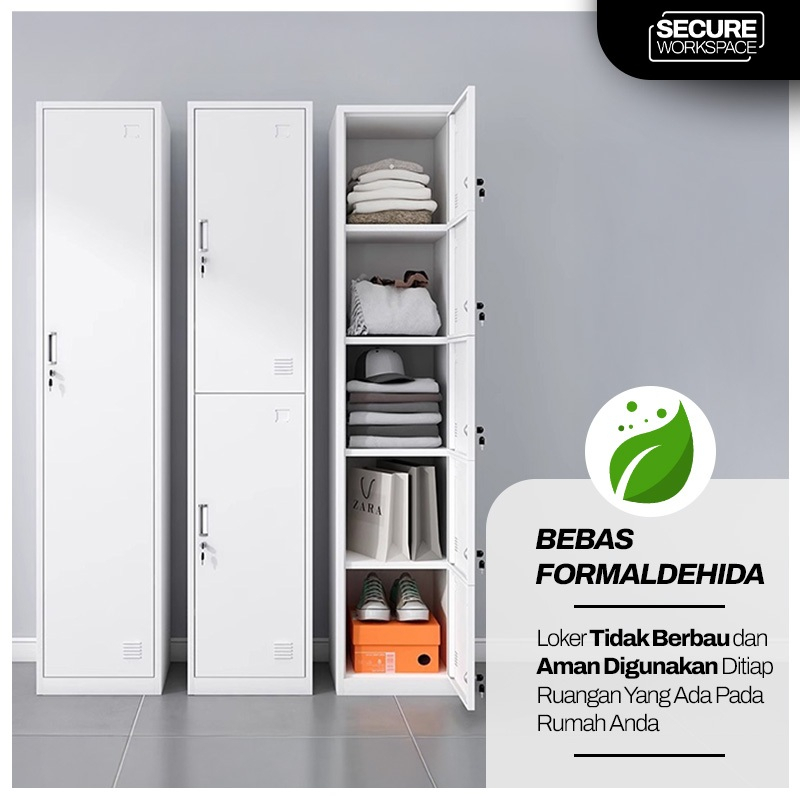 Jual Loker Besi Lemari Loker Karyawan Lemari Loker Besi Locker Besi Loker Besi 1-12 Pintu Steel ...