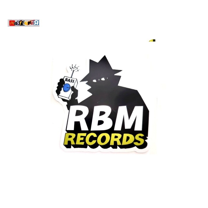 Jual sticker RBM Records logo diecut stiker Real Bad Man | Shopee Indonesia