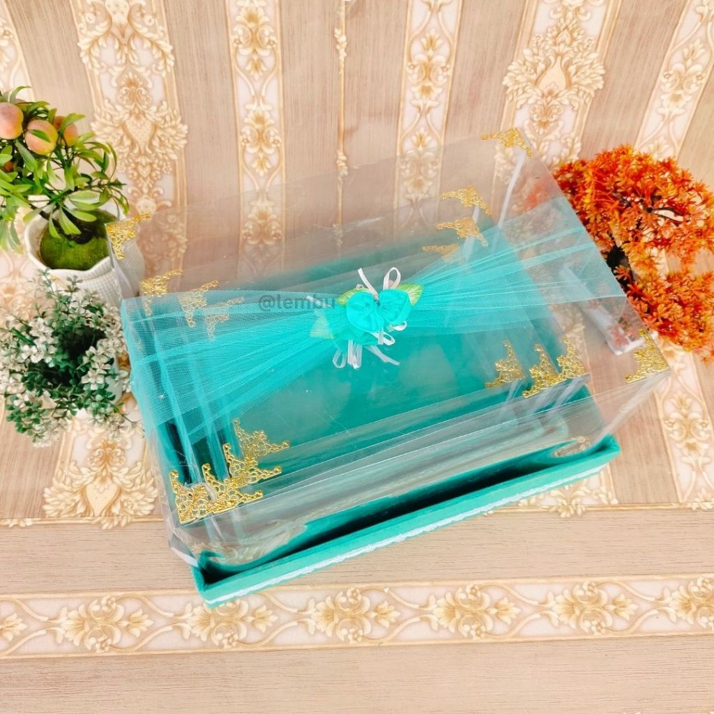 Jual Box Kotak Hantaran Seserahan Pernikahan Set Lengkap isi 4 Box ...