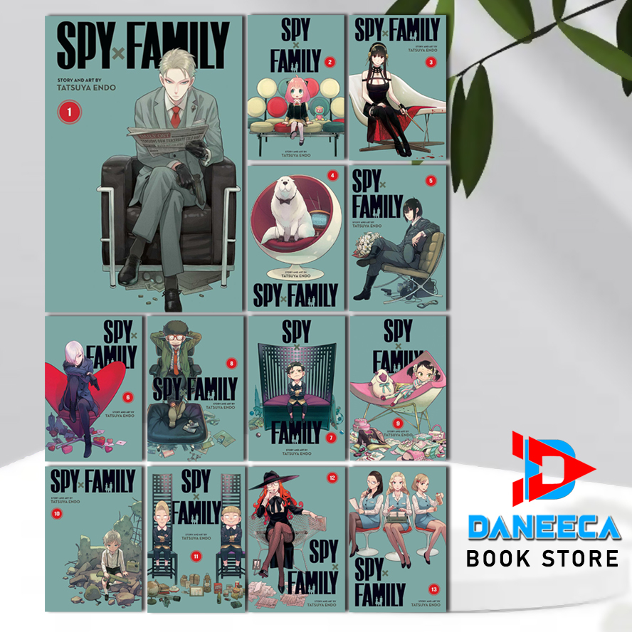 Jual Spy x Family 13 book series ( Volume 1 - Volume 13 ) by Tatsuya Endo | Shopee Indonesia