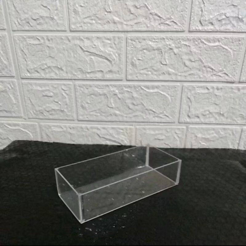 Jual Arylic box 2mm bening atas terbuka/box aksesoris ukuran 23 x 14 x ...
