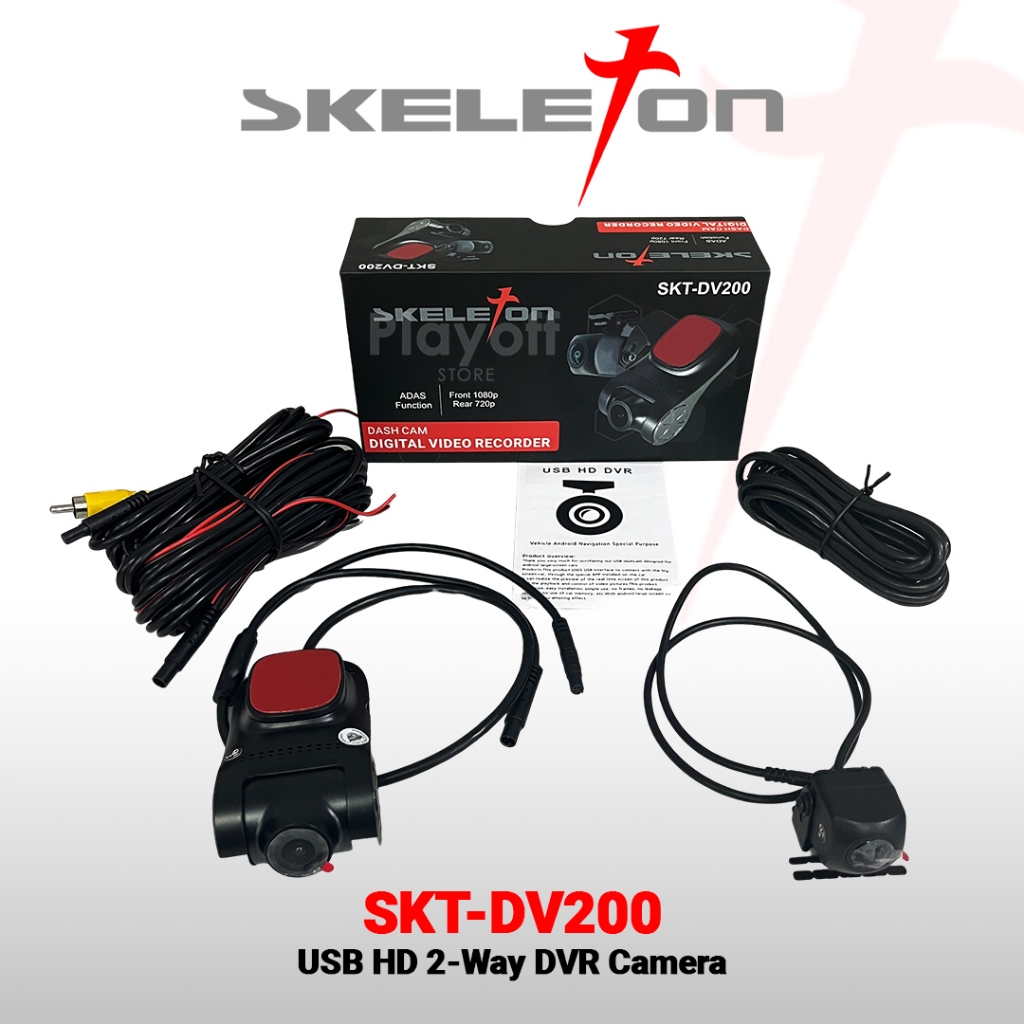 Jual Dashcam USB Skeleton Kamera Perekam Mobil DVR SKT-DV200 Night ...