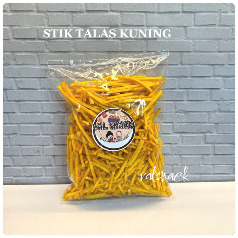 Jual STIK TALAS KUNING 500gr / STIK TALAS PUTIH 500gr (valsnack ...