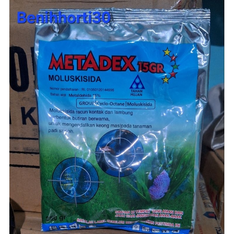 Jual Pembasmih Bekicot Metadex 15gr isi 250 gram | Shopee Indonesia