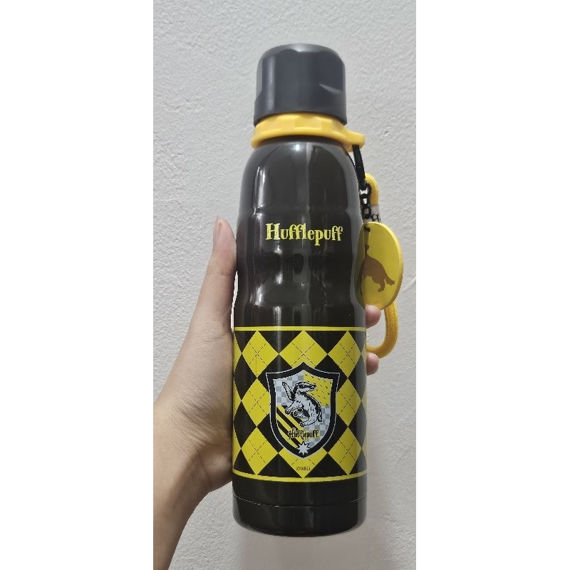 Jual Harry Potter Stainless Steel Bottle Hufflepuff Miniso 600ml Murah ...