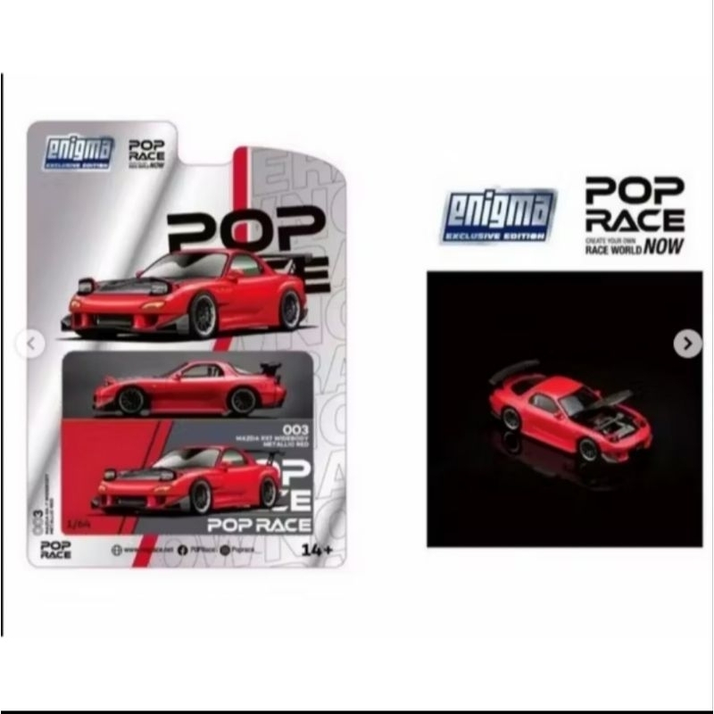 Jual Pop race Mazda rx7 FD3S Widebody Metallic Red PRE003 | Shopee ...