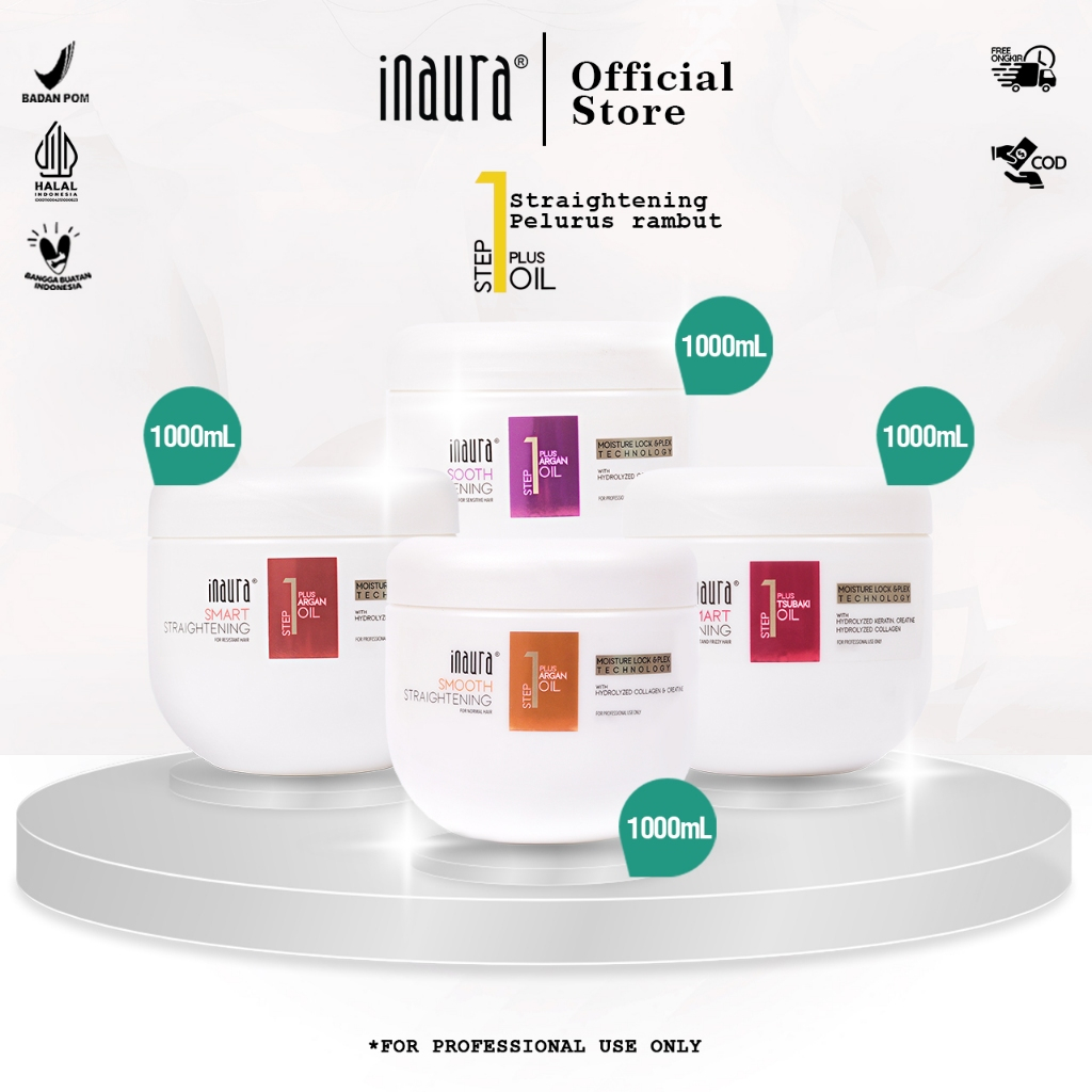 Jual Inaura Straightening (Step 1) Series (Premium Smart, Smart, Sooth ...