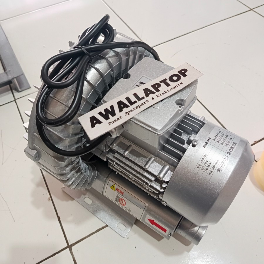 Jual aerator blower keong 500w 220v 380v 0.75 PK HP 0.5kw ring blower | Shopee Indonesia