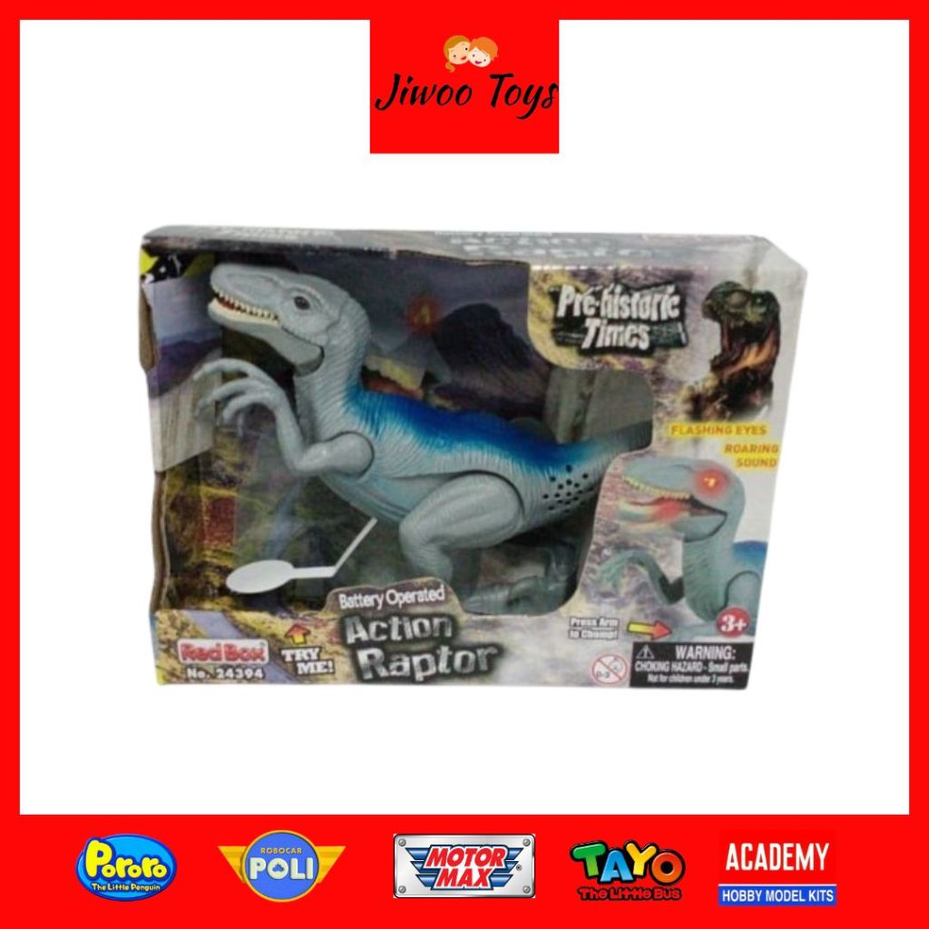 Jual Mainan Dinosaurus Raptor Sound And Light 24394 | Shopee Indonesia