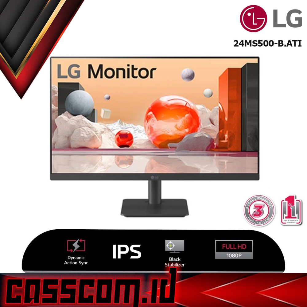 Jual Led Monitor LG 24MS500 24" Fhd IPS 100Hz 5ms Amd FreeSync HDMI ...