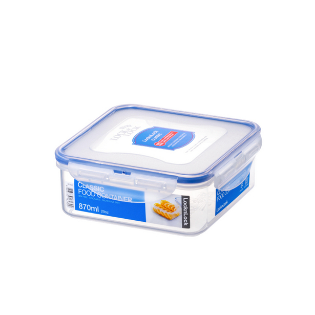 Jual Lock n Lock Food Container Square Short 870ML (HPL823) | Shopee ...