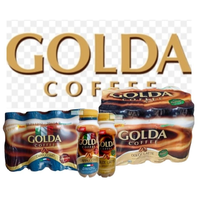Jual KOPI GOLDA DOLCE LATTE DAN CAPPUCINO [1 PACK ISI 12 KEMASAN 200ML ...