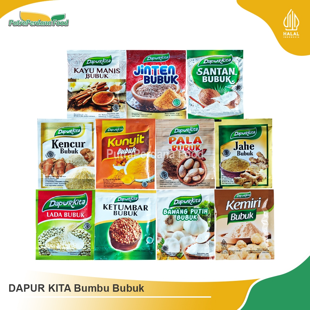 Jual DAPUR KITA Bumbu Bubuk Instan (1 Renceng) | Shopee Indonesia