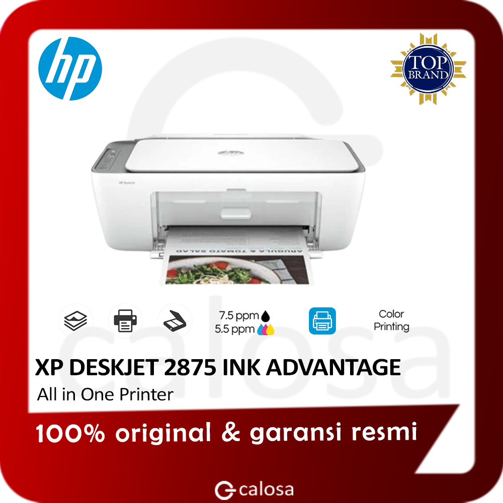 Jual Printer HP Deskjet 2875 Ink Advantage Wireless Wifi AIO Pengganti ...