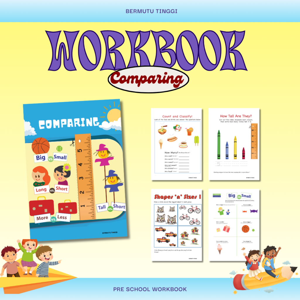 Jual Buku Aktivitas Anak Seri Membandingkan Comparing ( Perbandingan ...