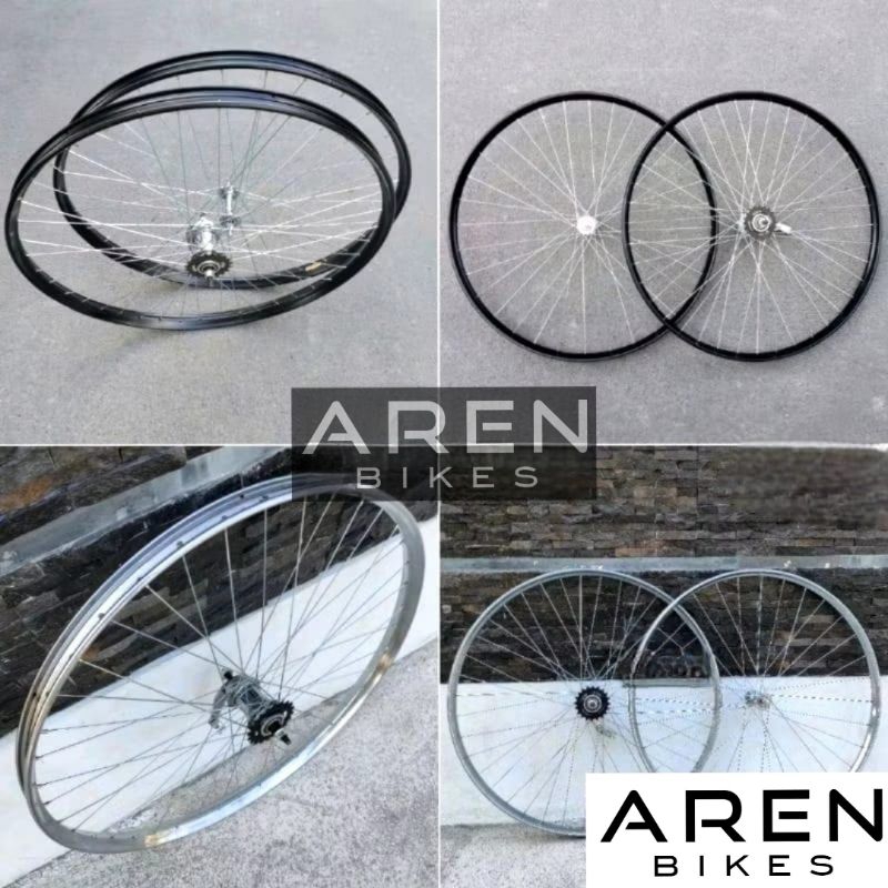 Jual RODA JADI SEPEDA ONTHEL 28" VELG ARAYA 28 BESI LUBANG 32 40 JAWA ...