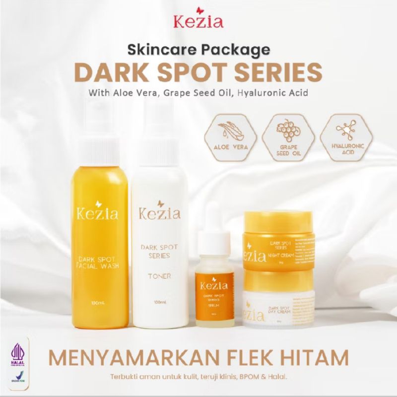 Jual 1 Paket produk kezia dark spot series | Shopee Indonesia