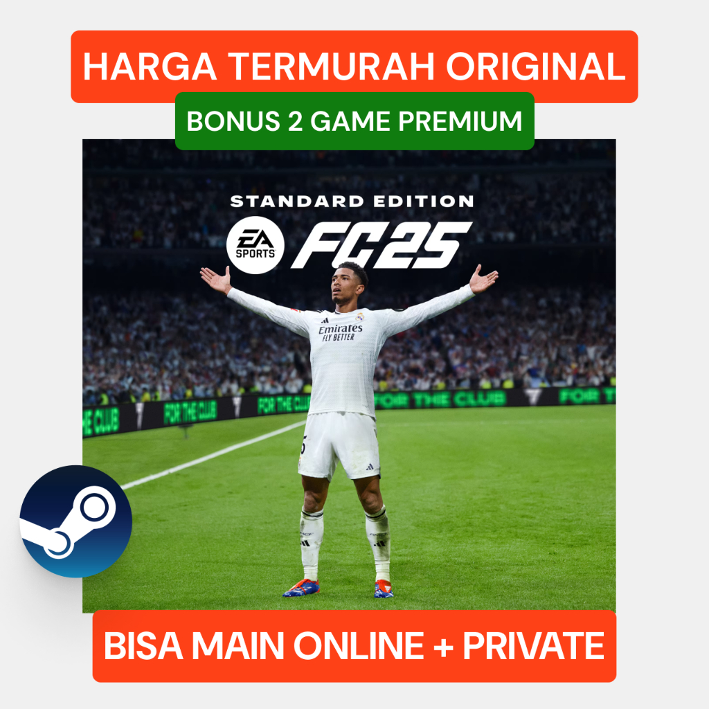 Jual FC 25 Standart Edition Original Steam Online Private Anti HB Anti Limit - Game Bola - Game ...
