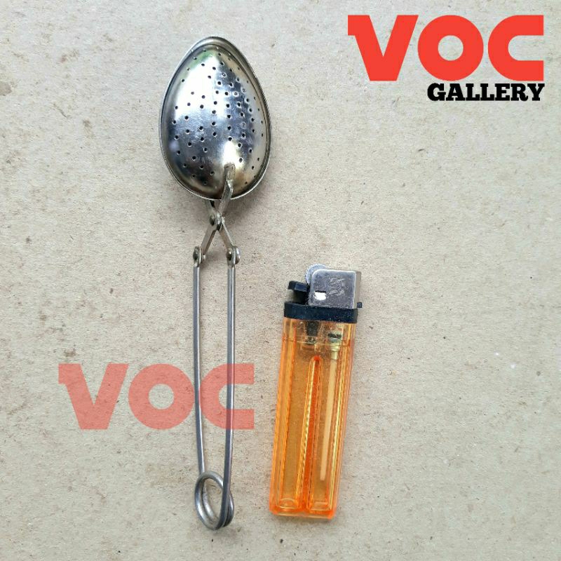 Jual Strainer Tea Saringan Teah Bekas Alat Dapur Rare Jadul Antik Antique Vintage Classic Klasik ...