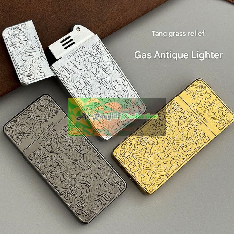 Jual Korek Api Roda Api Gas Batik Huage Dinuo DN-161A | Shopee Indonesia