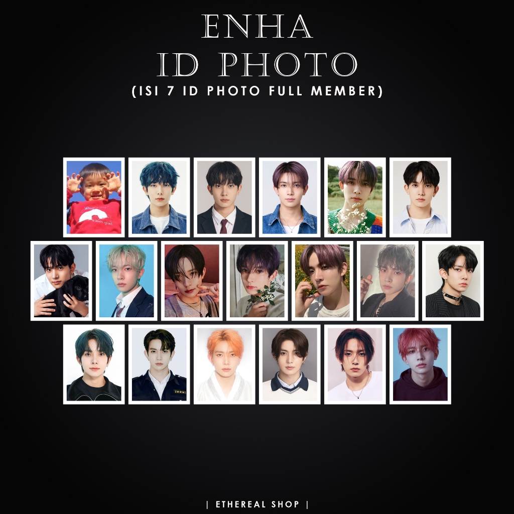 Jual [ISI 7] ID PHOTO ENHA PAS FOTO ENHA PHOTOCARD ENHA | Shopee Indonesia