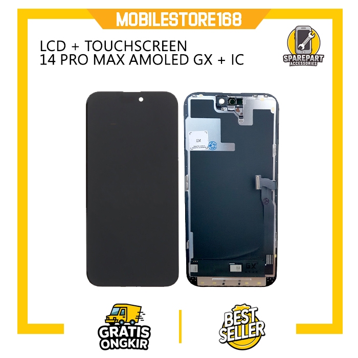 Jual LCD+TOUCHSCREEN 14 PROMAX AMOLED ( GX + IC ) ADA IC BISA PINDAH CHIP MOVE IC | Shopee Indonesia