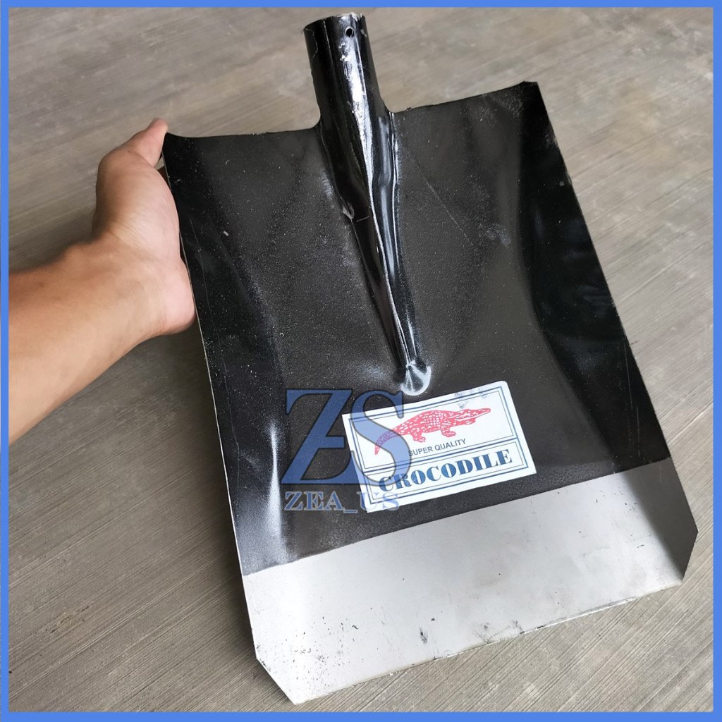 Jual KEPALA SEKROP CROCODILE /SEKOP/SKOP PAPAK | Mata Sekop Besi Tanpa ...