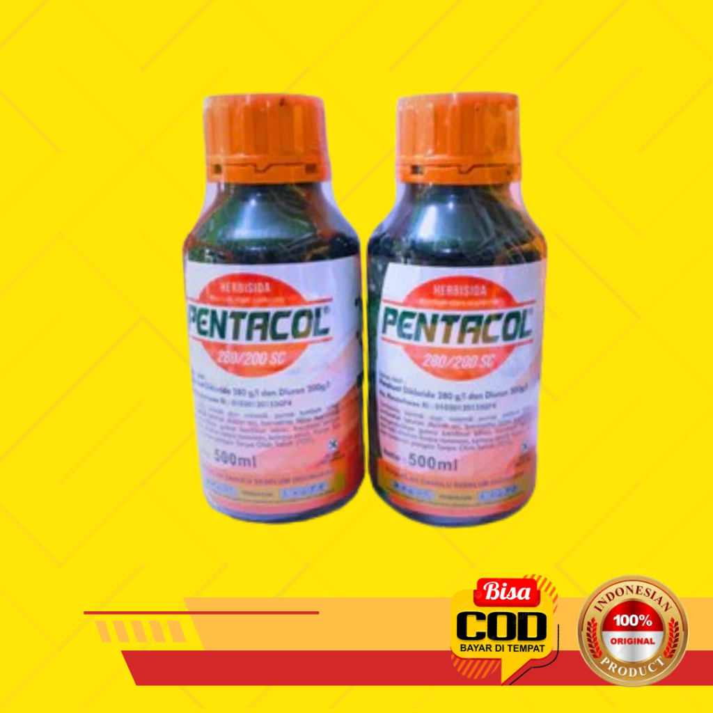 Jual Pentacol Herbisida Kontak & Sistemik Pengendali Gulma | Shopee ...