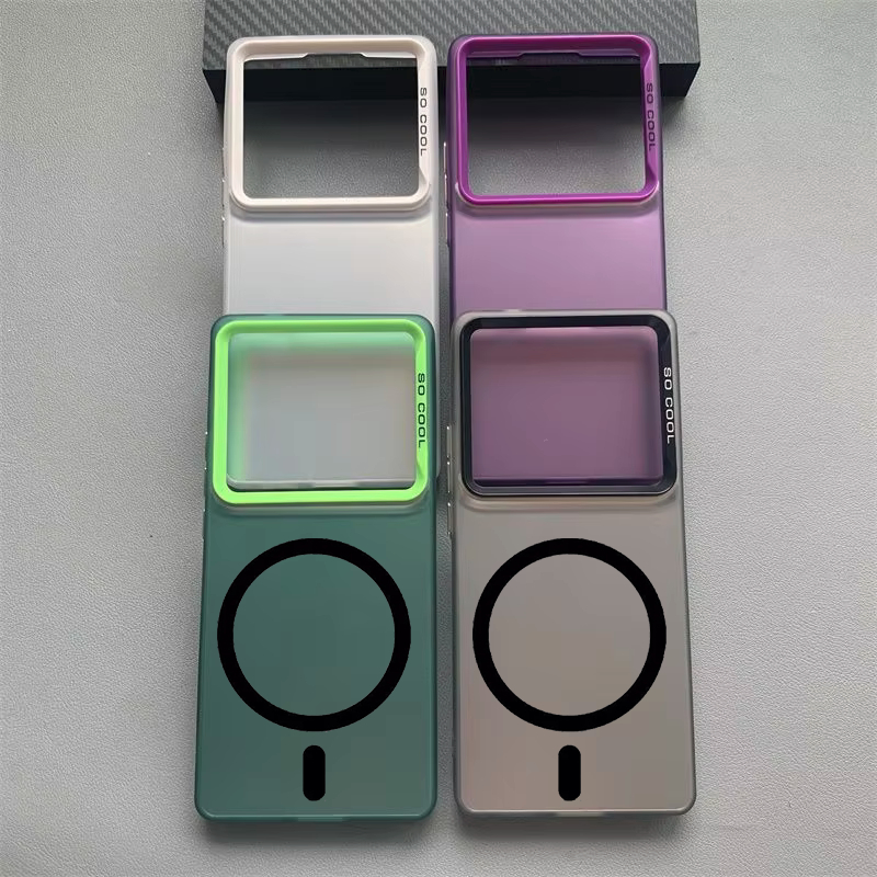 Jual Case VIVO X80 PRO Magsafe Magnetic Luxury Laser Matte Plate Camera ...