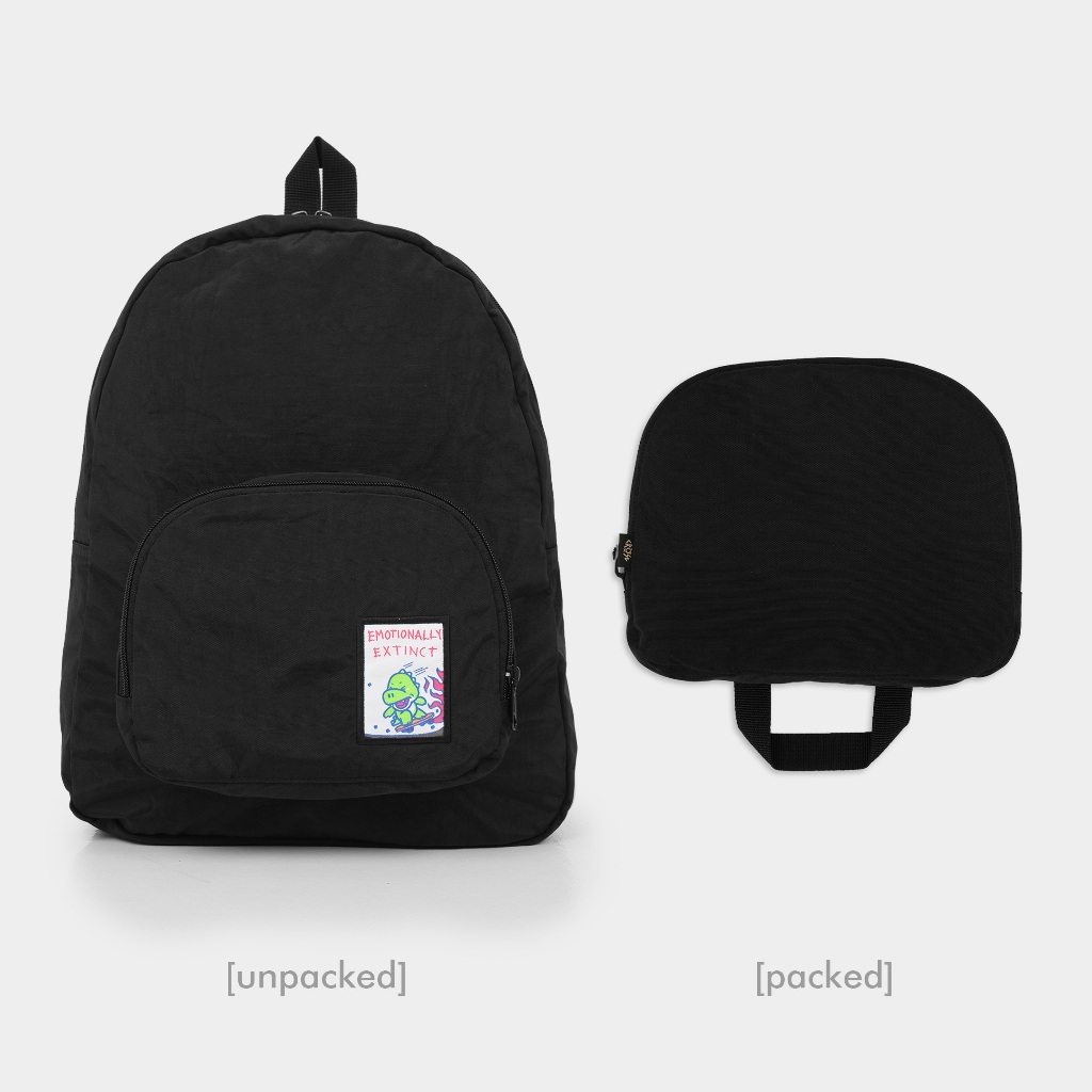 Jual CRSL Odin Packo Backpack Black I Ransel I Foldable Backpack I Tas ...